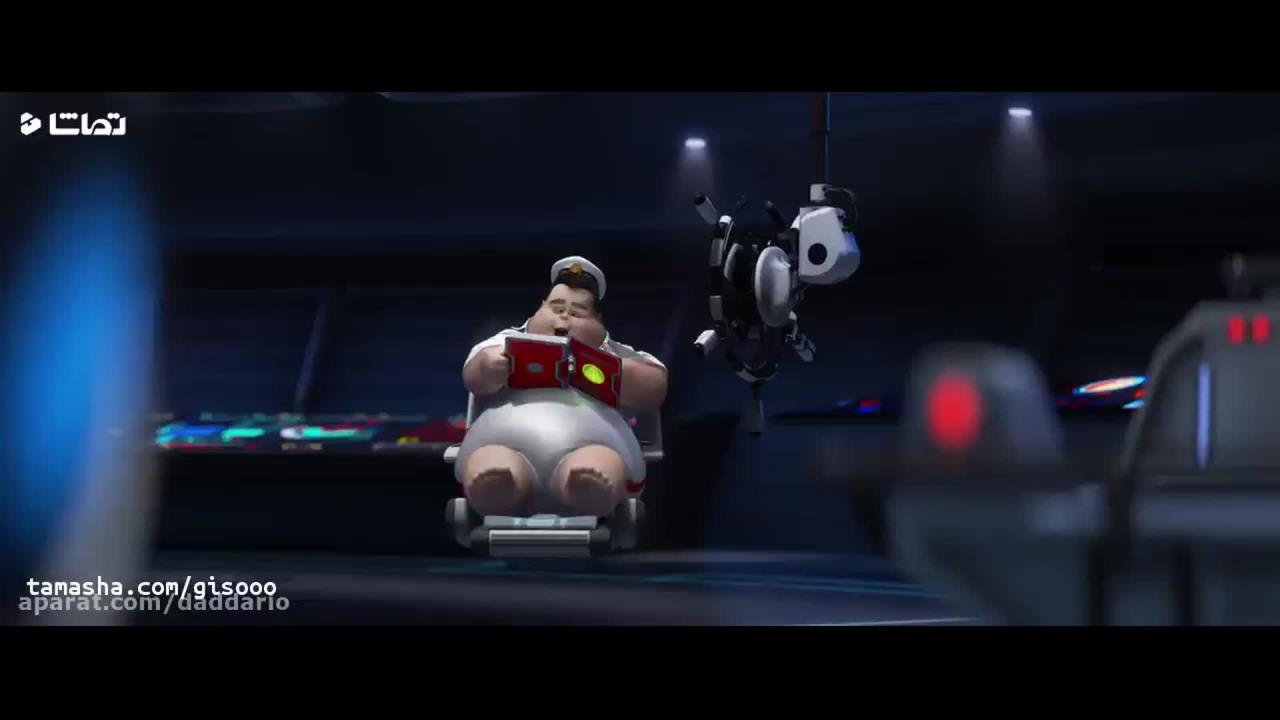 انیمیشن وال ای WALL E دوبله فارسی Clip Room کلیپ روم