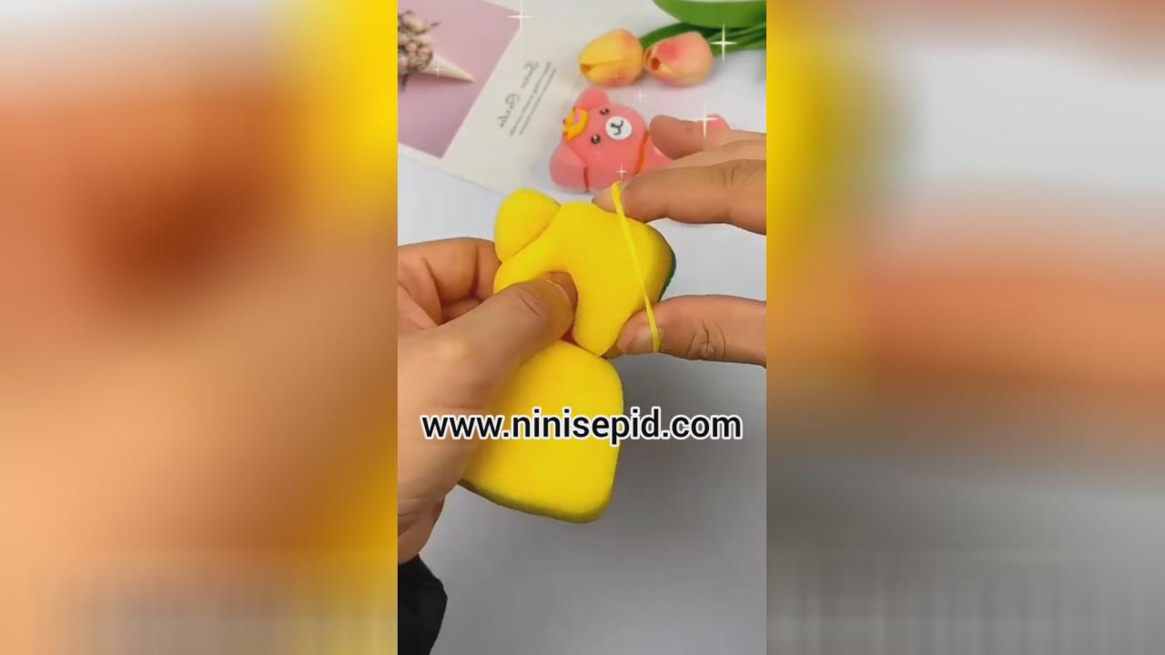 کاردستی خرس نی نی سپید