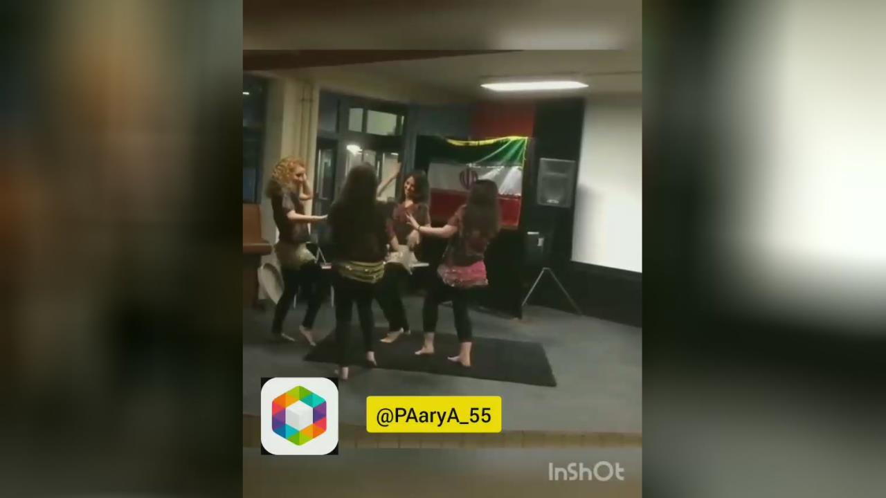 رقص گروهی با آهنگ بندری رقص♥️